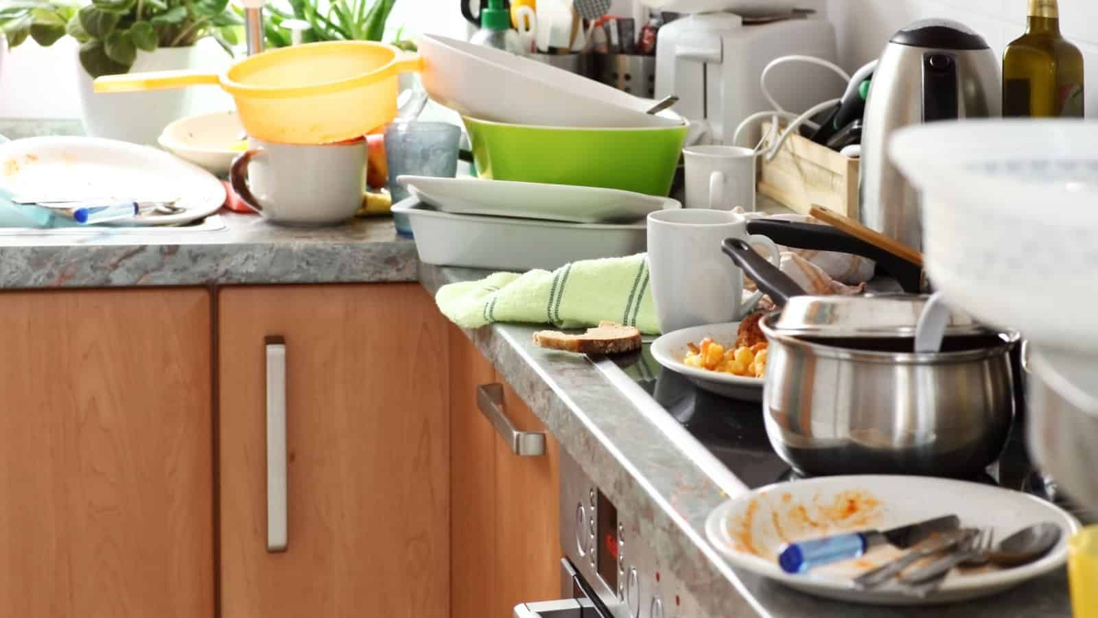 What a mounting pile of dirty dishes secretly signals about your ...
