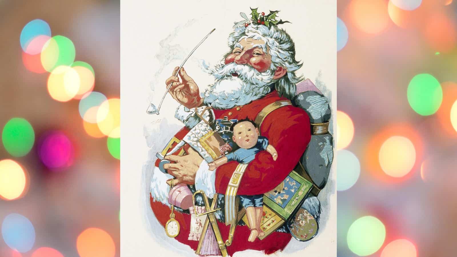 The Hidden History Behind Santa Claus’s White Beard and Red Coat - The ...